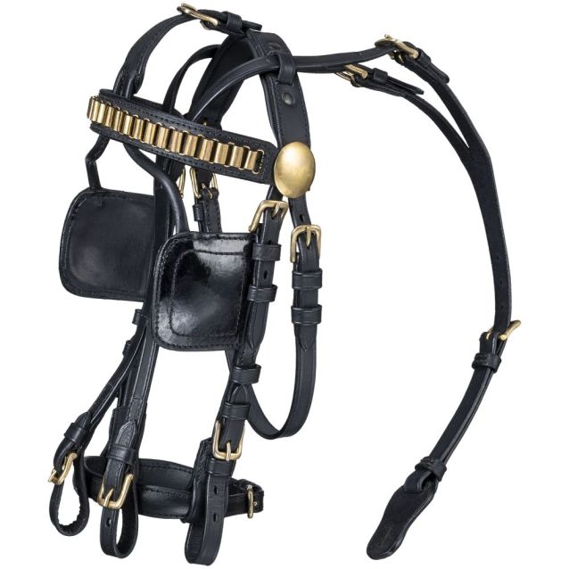 Mini LEATHER Bridle – Alberta Carriage Supply