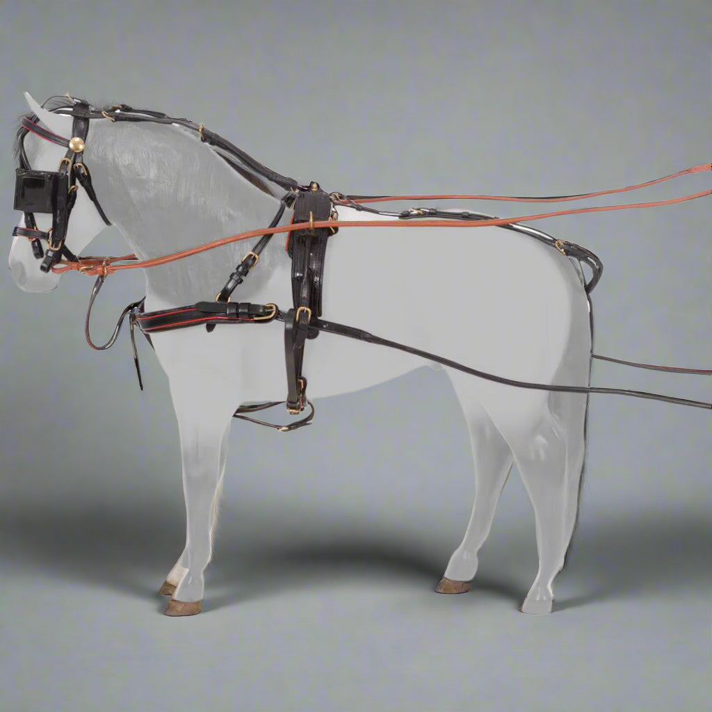 Miniature Royal Show Single Harness (Breast Style) | Alberta Carriage ...